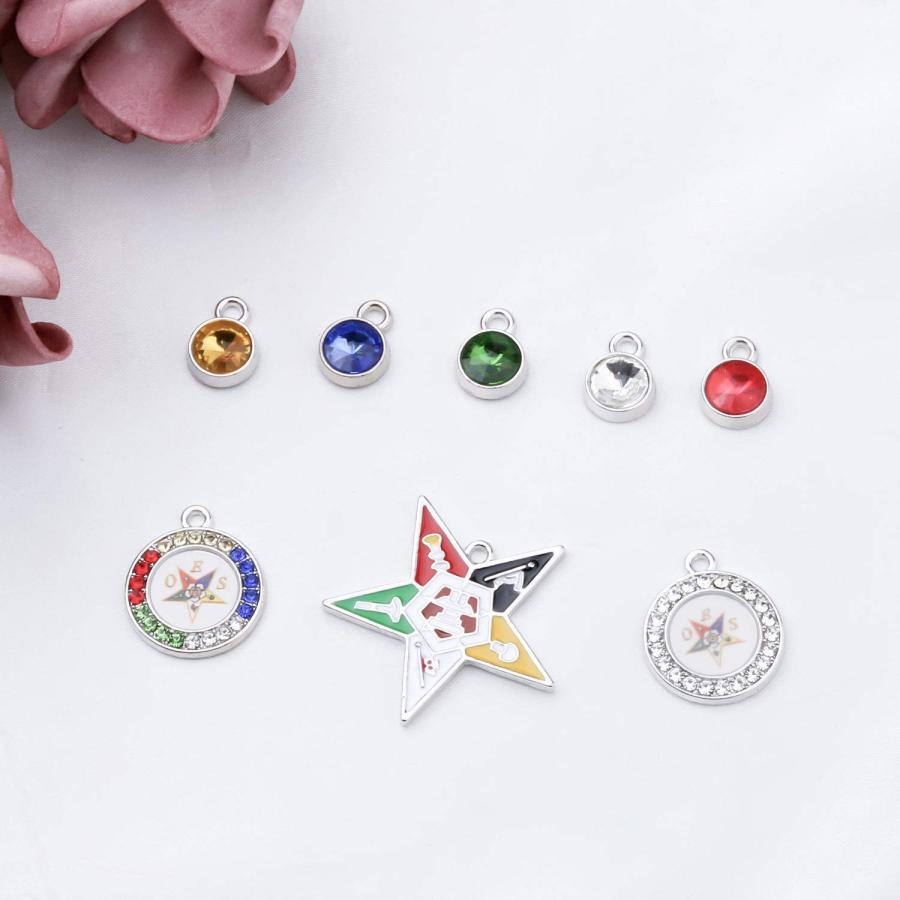 SEIRAA Order of The Eastern Star Jewelry Masonic Gift for Women OES ...