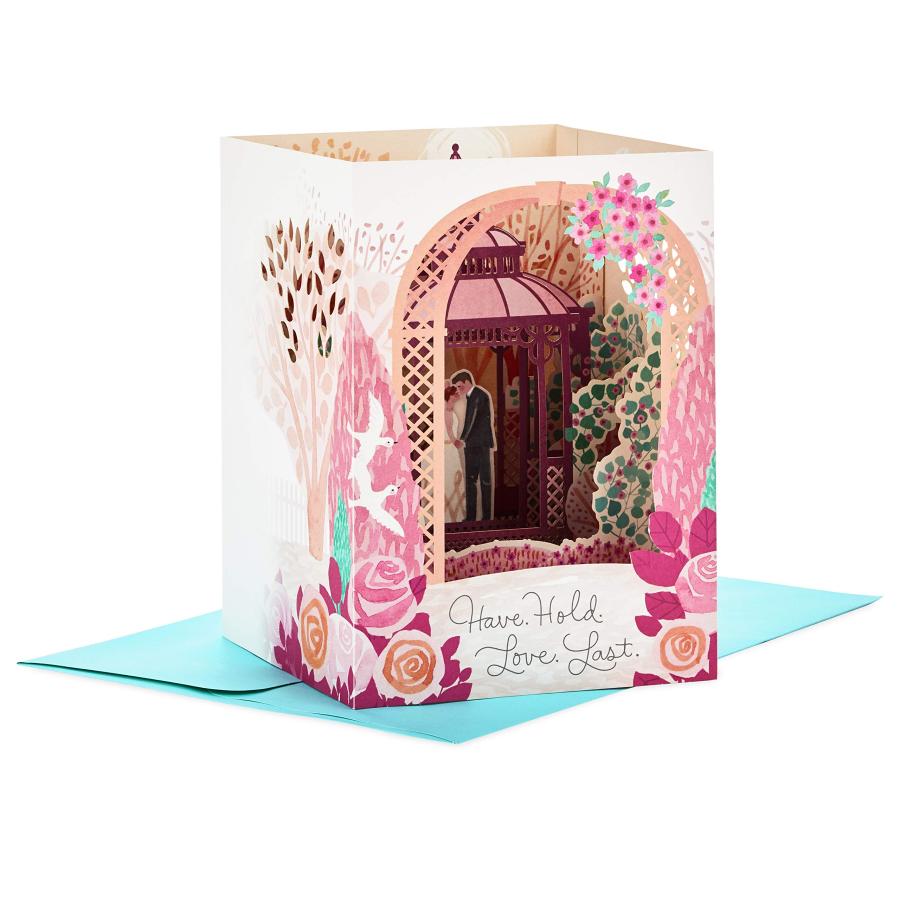 Hallmark Paper Wonder Displayable Pop Up Wedding Card (Have Hold Love ...