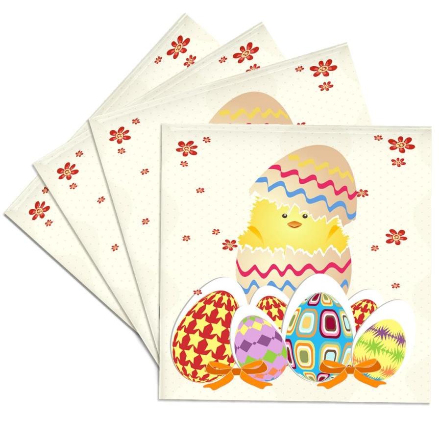 3dRose CST_104570_3 Cute Hatching Spring Chick and Easter Eggs Ceramic ...