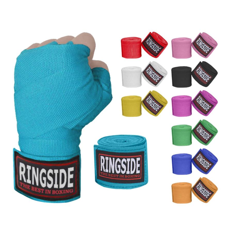 Ringside Mexican Style Boxing Hand Wraps (Pair) Electric Blue 180 : かめ ...