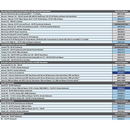 Quicksilver Reflex Hub Kit for 40-60 Hp Outboards : かめよしエクスプレス - 通販 ...