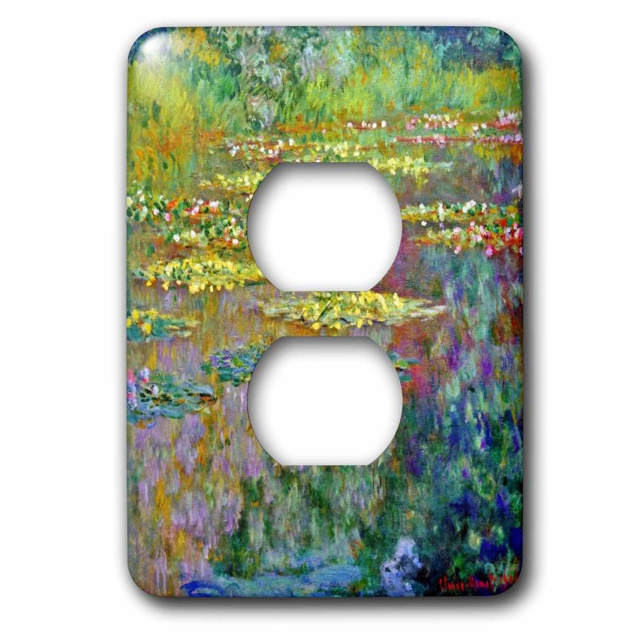 3dRose lsp_155656_6 Water Lilies by Impressionist Artist Claude Monet ...