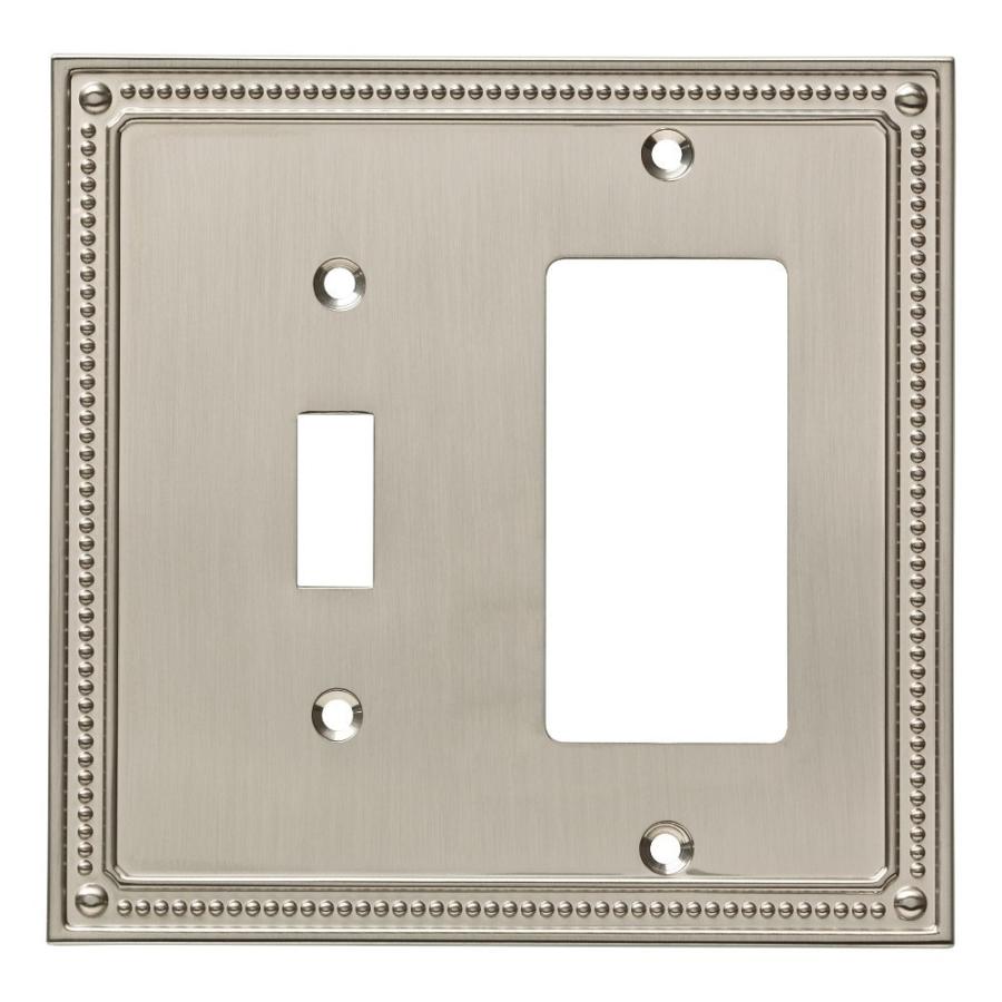 Franklin Brass Classic Beaded (1-Pack) Decorative Light Switch Covers ...