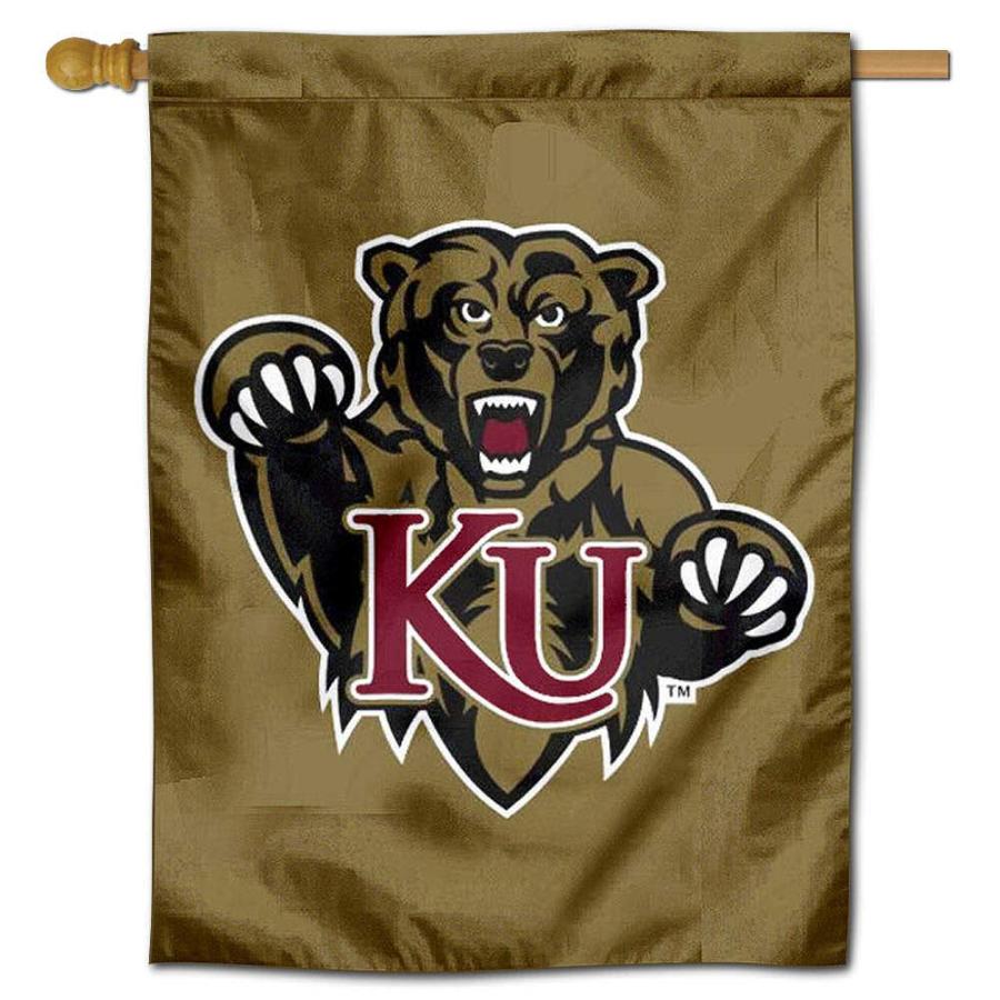 College Flags & Banners Co. KU Bears Double Sided House Flag : かめよし ...
