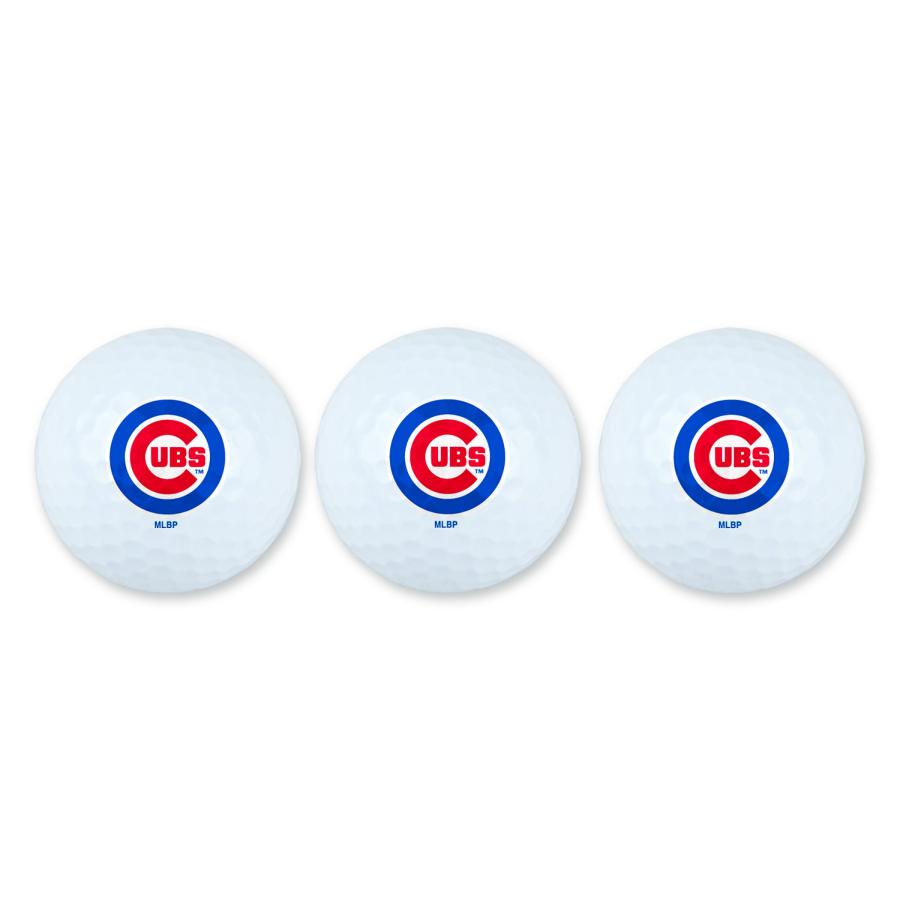Team Effort MLB Chicago Cubs Golf Ball Pack of 3Golf 3 NA : かめよしエクスプレス ...