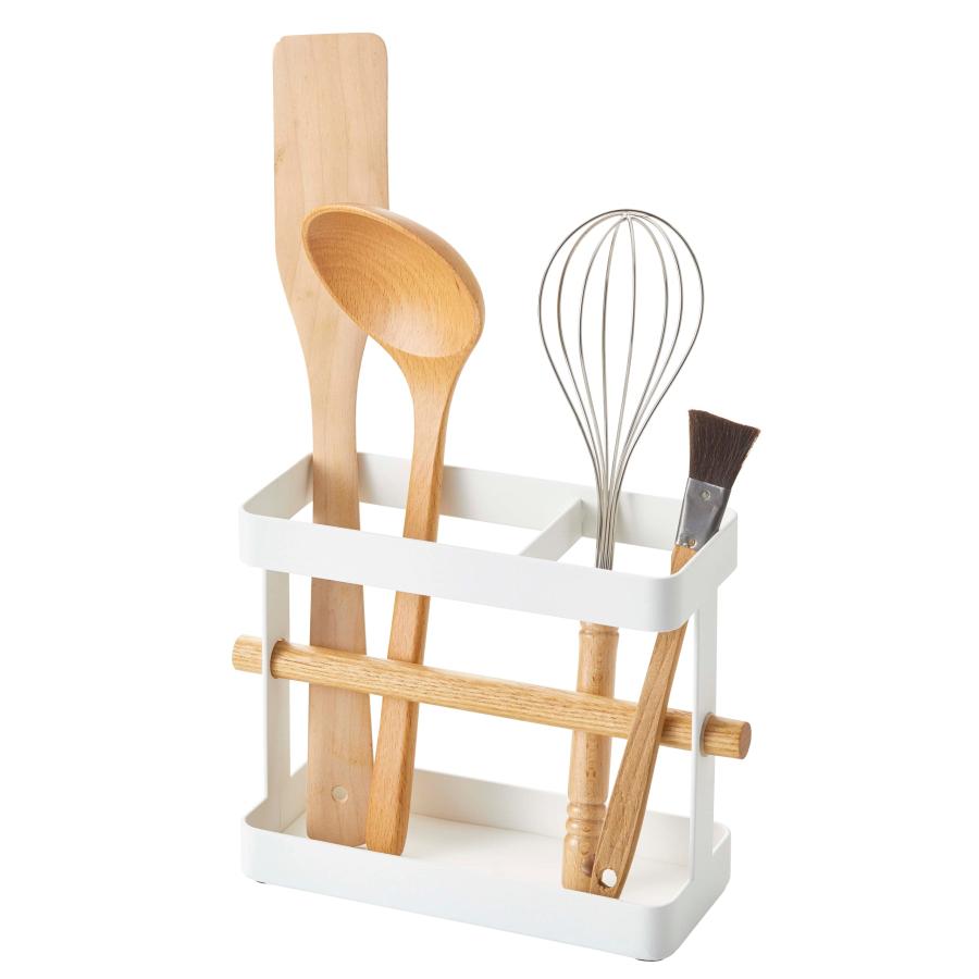 Yamazaki Home Wide Tool Stand - Kitchen Utensil Holder Cooking Storage ...