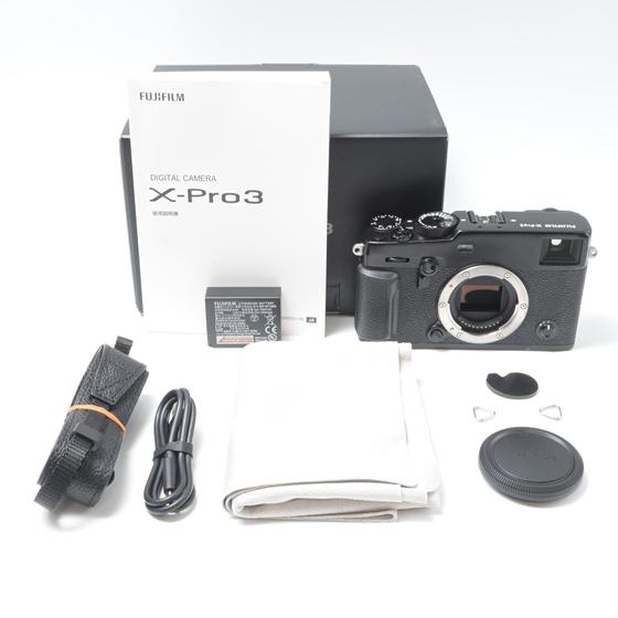 ☆新品級☆FUJIFILM X-Pro3 ブラック : カメラ屋さとうヤフー店 - 通販 - Yahoo!ショッピング