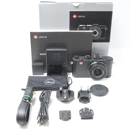 ライカ Leica X2 ブラック : カメラ屋さとうヤフー店 - 通販 - Yahoo!ショッピング