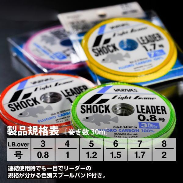 VARIVAS バリバス [1] 22 ライトゲームショックリーダー フロロカーボン 30m 4LB/1号 (N9) : かめや釣具 - 通販 - Yahoo!ショッピング