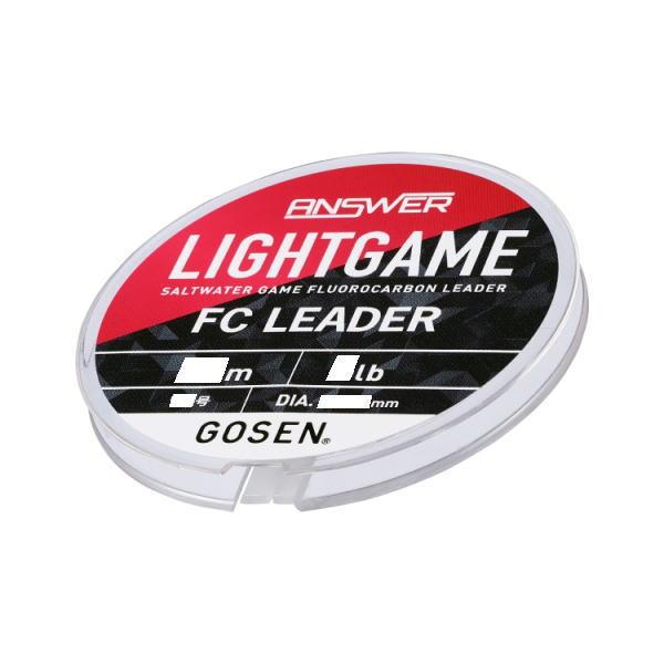 GOSEN ゴーセン [1] アンサー ライトゲームFCリーダー 30m 1.5号 6lb (N2) : かめや釣具 - 通販 - Yahoo!ショッピング