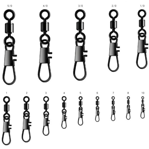 NT SWIVEL NTスイベル [1] インタースナップNTパワー 黒 5 (N20) : かめや釣具 - 通販 - Yahoo!ショッピング