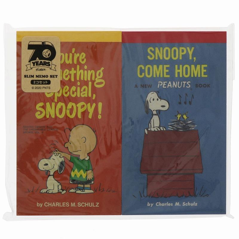 スヌーピー[Snoopy]PEANUTS70周年−第2弾−スリムメモセット R×B(S2827069) :200720item005:紙・文具 ひかりYahoo!店 - 通販 - Yahoo ...