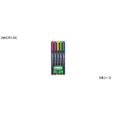 ZEBRA 蛍光オプテックス ケア（OPTEX CARE） 5本シース[ゼブラ（ZEBRA）]蛍光ペン（WKCR1-5C） : 紙・文具 ひかりYahoo!店 - 通販 - Yahoo!ショッピング