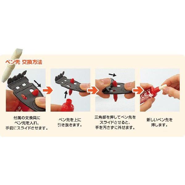 KOKUYO コクヨ ホワイトボード用マーカー「ヨクミエール」直液カートリッジ式用替えペン先（2本入り） 太字（角芯） PMR-BP13 : カミヒサ文具Yahoo!店 - 通販 ...