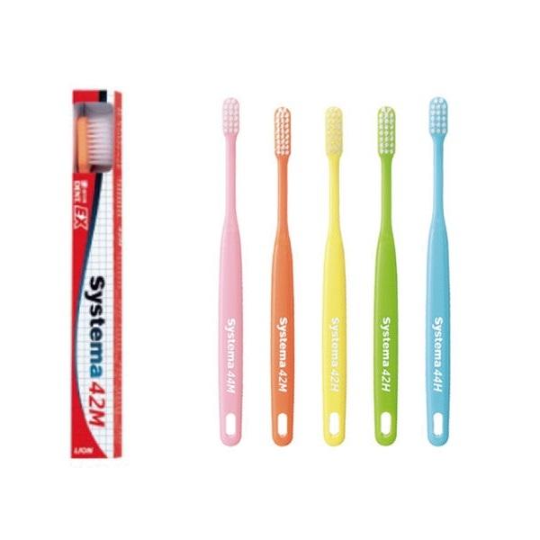 LION ライオン DENT.EX システマ ハブラシ 42M ミディアム 1本 ネコポス便対応 / 10個まで カラー指定不可 : 髪工房 パルキエラストア - 通販 - Yahoo!ショッピング