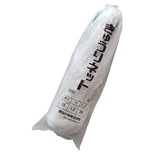東京戸張 キュウリネット(支柱ネット) 18cm角 1.8m*36m [白緑] WA1836 : 上之島屋 US Imports - 通販 - Yahoo!ショッピング