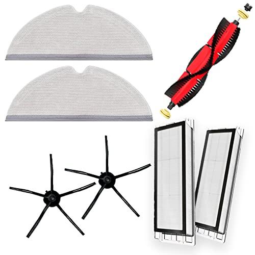 ロボロック roborock S6 MaxV / Pure S5 Max E5 E4 対応 消耗品セット 互換アクセサリー モップクロス メインブラシ エアフィルター サイドブラシ : 上之 ...