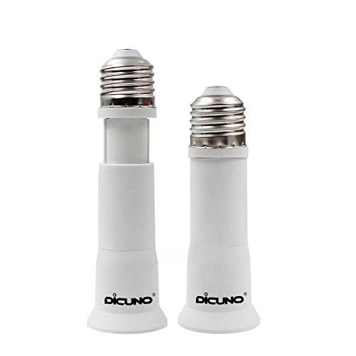 DiCUNO E26*E26口金延長アダプター 8cm*10.5cm長さ調節可 2個セット : 上之島屋 US Imports - 通販 - Yahoo!ショッピング