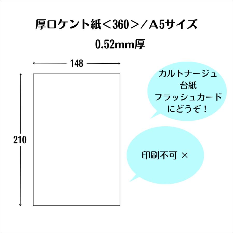 【ポスト投函】ケント紙＜360＞A5/20枚 ケント 360kg カルトナージュ 台紙 フラッシュカード カード 厚紙 両面白 : 紙通販ダイ ...