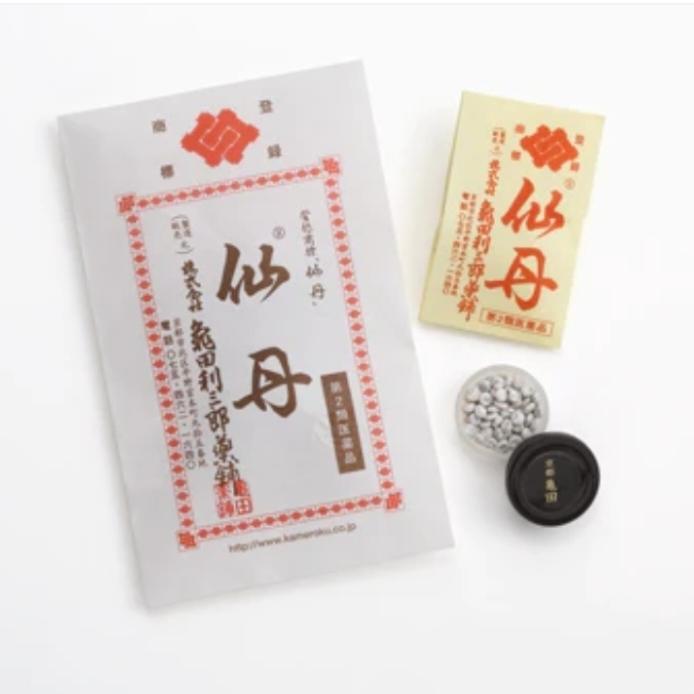 仙丹 強心剤 センタン 52粒入 強心薬 めまい 薬 漢方 動悸 息切れ 市販薬 下痢 胃炎 腹痛 腸炎 二日酔い 不安 亀田利三郎薬舗 第2 ...