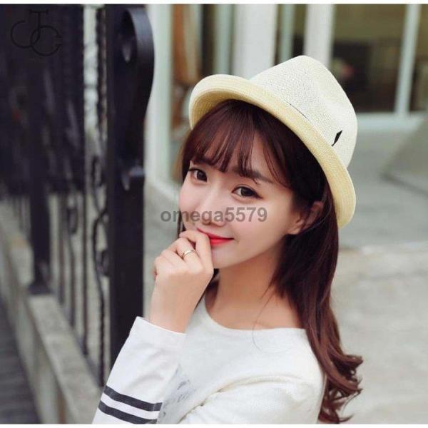麦わら帽子 レディース JCBrige ストローハット ビーチグッズ リボン付き おしゃれ 帽子 : KANストア - 通販 - Yahoo!ショッピング