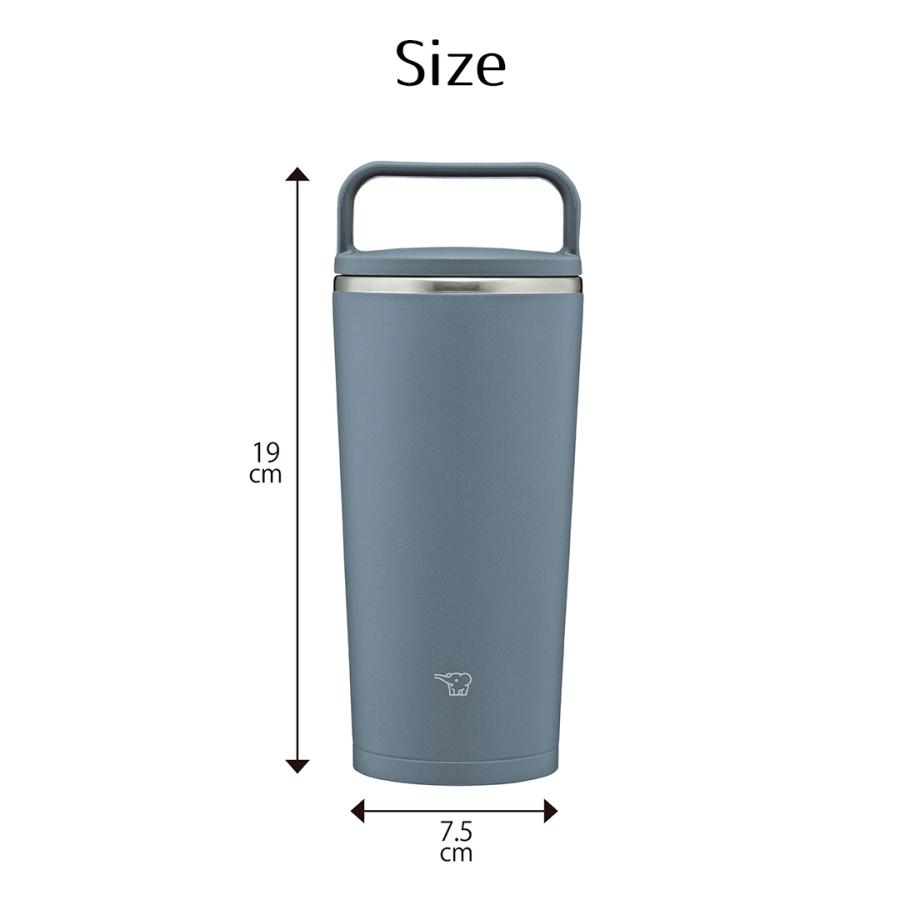 キャリータンブラー 300ml 象印 魔法瓶 SX-JS30 保冷 保温 | まほうびん 食洗機OK お手入れ 簡単 持ち歩き 持ち運び シームレス 軽量 カフェ コ : f145 : 奏屋 ...