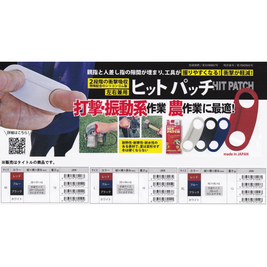 ゆうパケ可 ハヤシ HIT PATCH ブルー Mサイズ ヒットパッチ 左右兼用 370142 : hitpatch-m-blu : カナジン ヤフー店 - 通販 - Yahoo!ショッピング