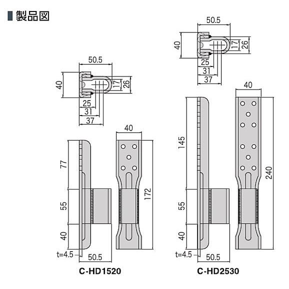 カナイ シークホールダウン C−HD2530 （20個入） 1ケース : かなモン - 通販 - Yahoo!ショッピング