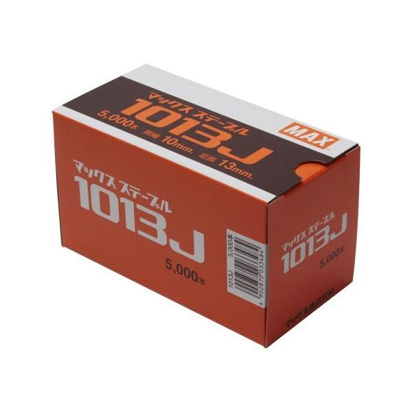 マックス（MAX） ステープル 1013J肩幅10mm 足長13mm 5000本入 : かなモン - 通販 - Yahoo!ショッピング