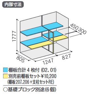 アイビーストッカー イナバ物置 MJX-219E MJX シンプリー 収納庫 【全面棚タイプ】【お届け先 関東限定】 ⇒ : 住設建材カナモンジャー - 通販 - Yahoo!ショッピング
