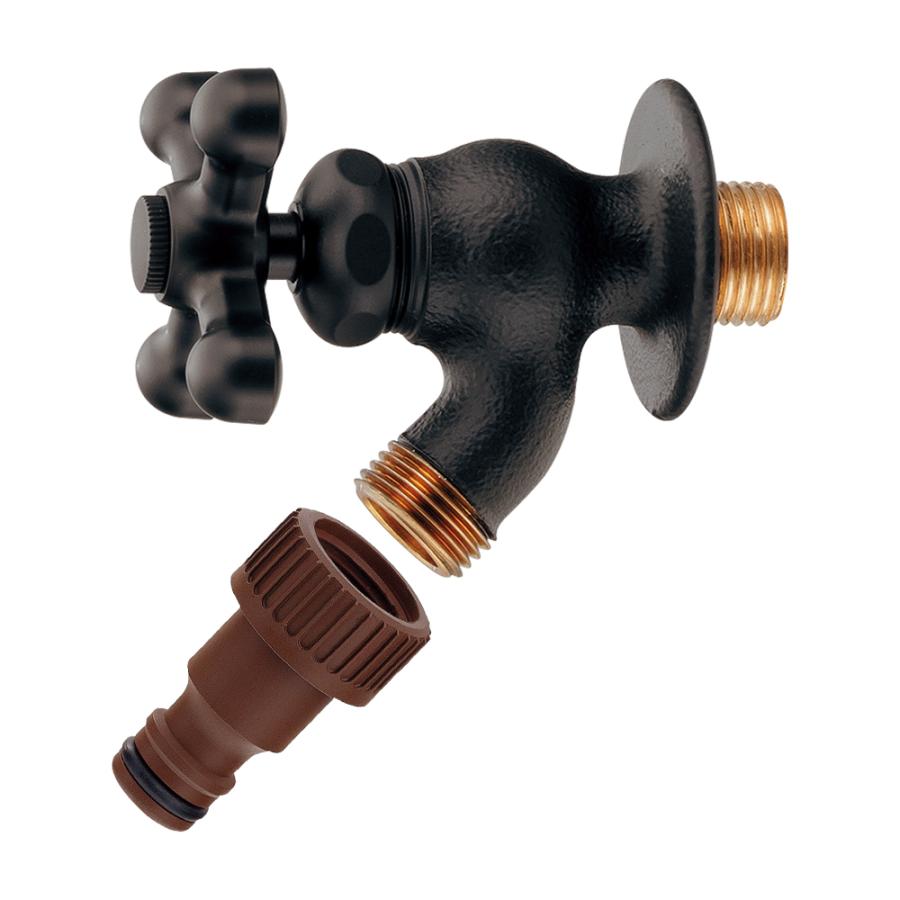 カクダイ カクダイ 703-150-D 横水栓 マットブラック 〇 : 住設建材カナモンジャー - 通販 - Yahoo!ショッピング