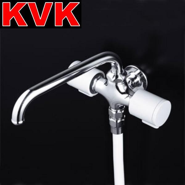 KVK KVK K18F シャワー水栓 ハンドシャワー付水栓 【寒冷地用】 パイプ吐水付 λ : 住設建材カナモンジャー - 通販 - Yahoo!ショッピング