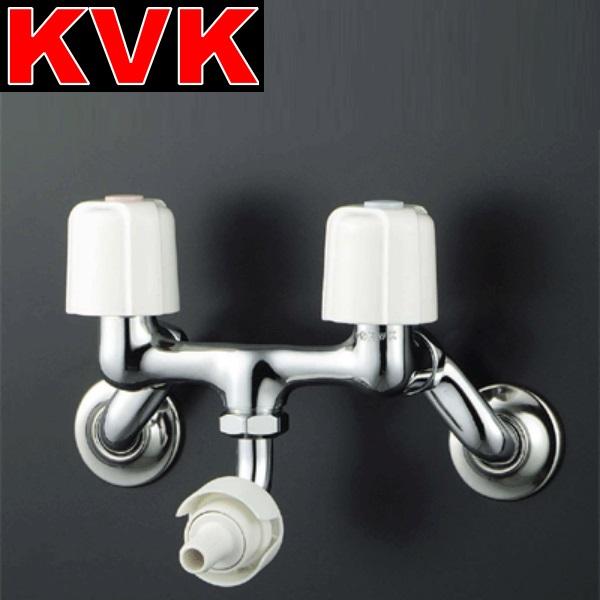 KVK KVK KM33N3G 2ハンドル混合栓 自動接手付 ワンタッチカプラー付 壁付洗濯機用 λ : 住設建材カナモンジャー - 通販 - Yahoo!ショッピング