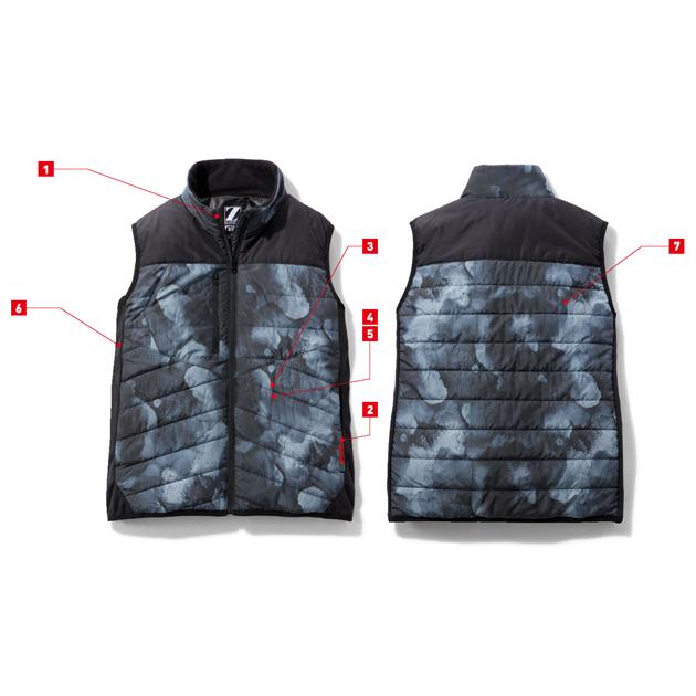 4L〜5L|自重堂|電熱ウェア|電熱ベスト FGA79000 : 安全靴・作業着・空調服のワークストリート金物一番 - 通販 - Yahoo!ショッピング