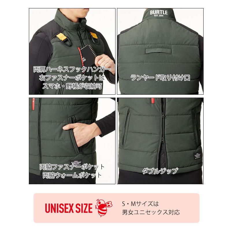 3XL BURTLE バートル 電熱ベスト 作業着 サーモクラフト 防寒ベスト(ユニセックス) 5044 : 安全靴・作業着・防寒着のワークストリート金物一番 - 通販 - Yahoo!ショッピング