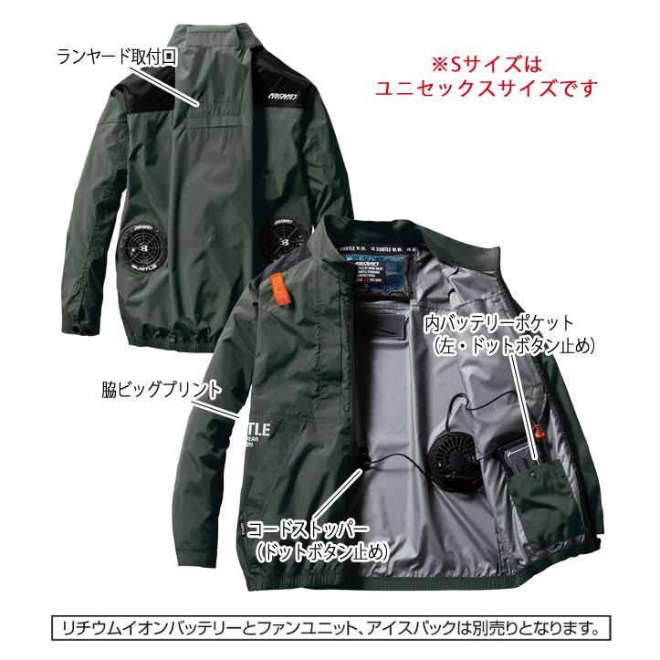 3XL|BURTLE バートル 空調作業服 作業着 エアークラフトブルゾン(ユニセックス) AC2011 : 安全靴・作業着・空調服のワークストリート金物一番 - 通販 - Yahoo!ショッピング