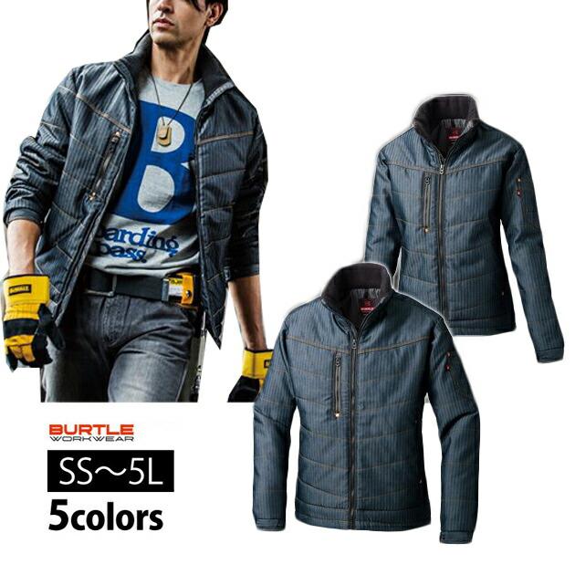 作業服 作業着 BURTLE バートル 防寒作業服 防寒ジャケット 5240 刺しゅう ネーム刺繍 : 安全靴・作業着・空調服のワークストリート金物一番 - 通販 - Yahoo!ショッピング