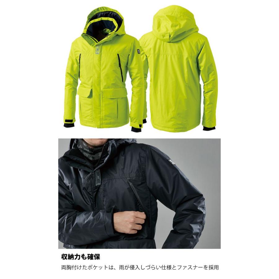 5L〜6L TSDESIGN 藤和 秋冬作業服 作業着 防水防寒ライトウォームジャケット 8127 : 安全靴・作業着・空調服のワークストリート金物一番 - 通販 - Yahoo!ショッピング