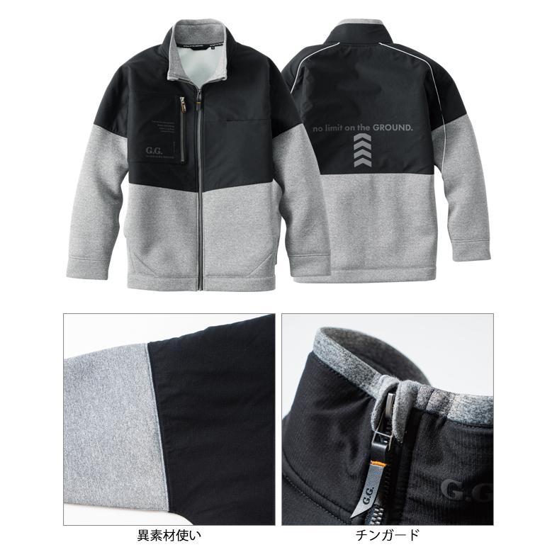 6L SOWA 桑和 防寒作業服 防寒着 ストレッチ軽防寒ブルゾン 7674-00 : 安全靴・作業着・空調服のワークストリート金物一番 - 通販 - Yahoo!ショッピング