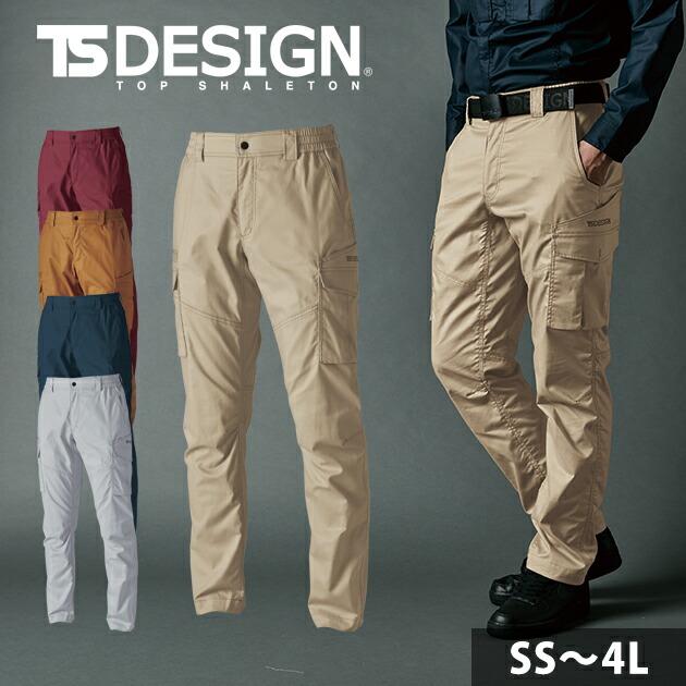 SS〜4L TSDESIGN 藤和 春夏作業服 作業着 ハイブリッドコットンライトカーゴパンツ 3604 : 安全靴・作業着・空調服のワークストリート金物一番 - 通販 - Yahoo!ショッピング