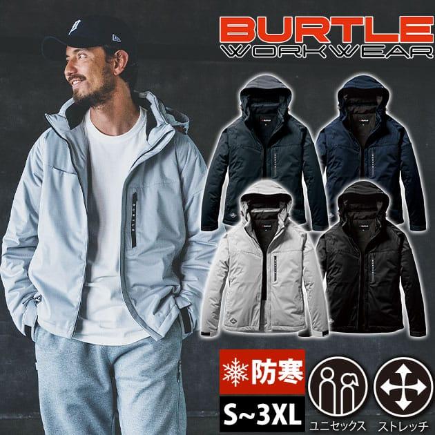 3XL BURTLE バートル 防寒作業服 防寒着 ストレッチフーディ防寒ジャケット（ユニセックス） 3260 : 安全靴・作業着・空調服のワークストリート金物一番 - 通販 - Yahoo ...