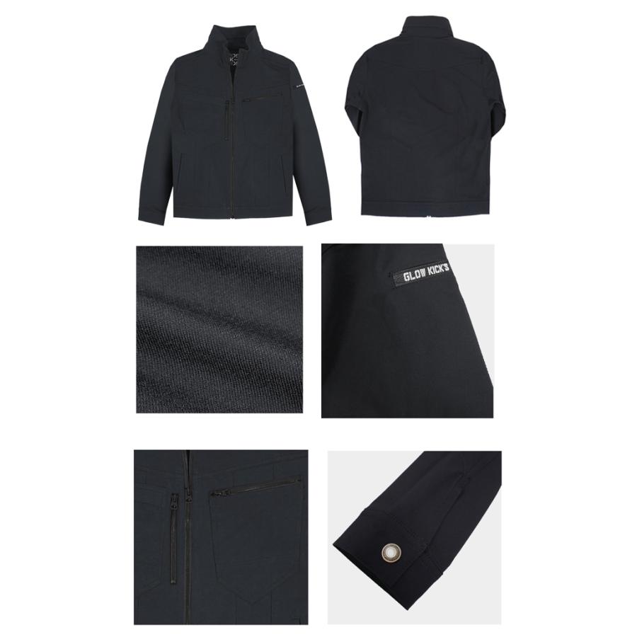 グローキックス GLOW KICK'S 通年作業服 作業着 長袖ブルゾン GKW-2071 : wearws4782 : 安全靴・作業着・防寒着のワークストリート金物一番 - 通販 ...