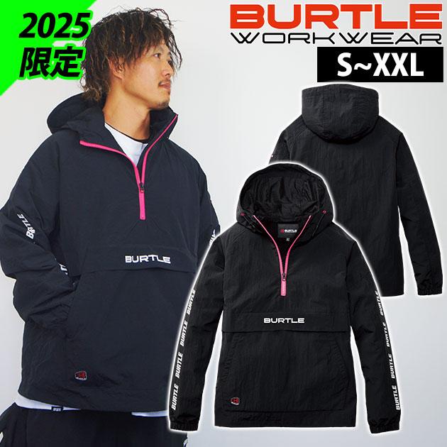 バートル BURTLE 4054（リミテッドブラック） 防寒作業服 防寒着 アノラックパーカー 2025年新作限定カラー（ユニセックス） S〜XXL : 安全靴・作業着・空調服のワークス ...