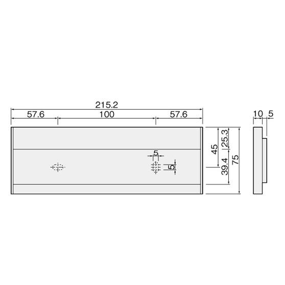 NASTA ナスタ KS-N26A アルミ室名札 :055-N26A:金物の鬼インターネットショップ - 通販 - Yahoo!ショッピング