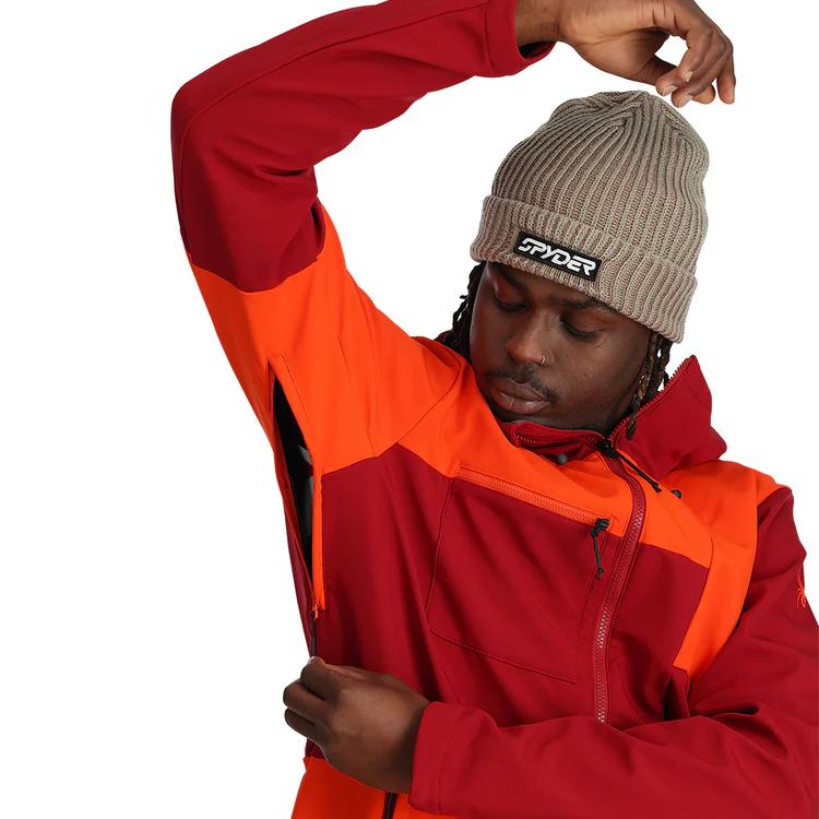 24 SPYDER (スパイダー) SOFTSHELL JACKET 38SA075342 TWO ミドルジャケ ット : カンダハー ヤフー店 - 通販 - Yahoo!ショッピング