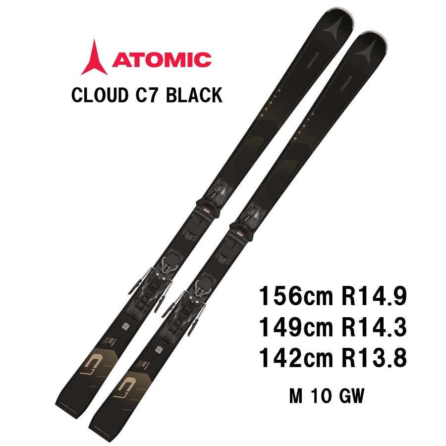 ATOMIC（アトミック） 25 ATOMIC CLOUD C7 BLACK + M 10 GW スキー板 オールラウンド 基礎 デモ : カンダハー ヤフー店 - 通販 - Yahoo!ショッピング