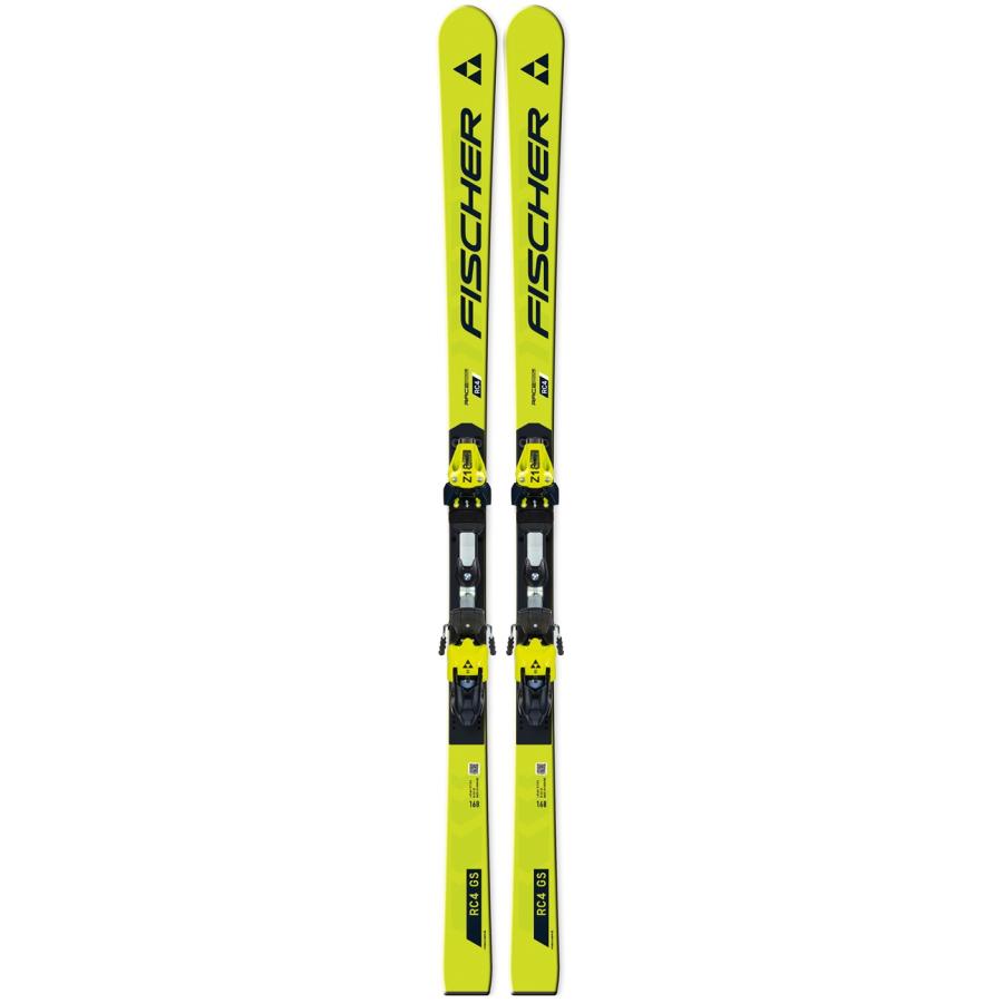 25 FISCHER フィッシャー RC4 WORLDCUP GS JR. M-PLATE (168-178) + RC4 Z14 FF ST ジュニア スキー板 レーシング GS :25 ...