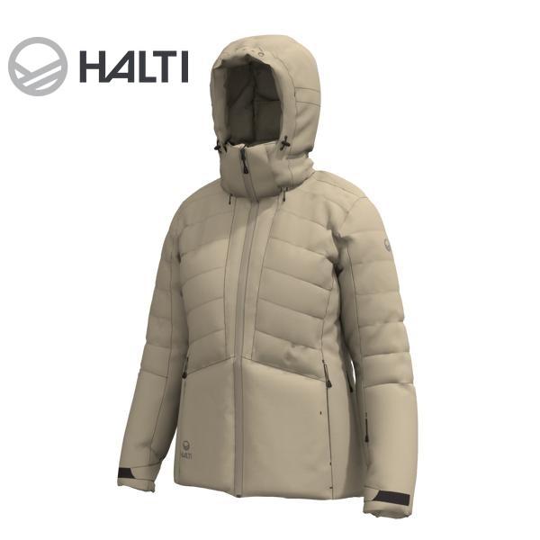 25 HALTI ハルチ Nordic W Arcty ski Jacket 059-2598 Women's C05 FIELDS OF RYE BEIGE スキーウェア ジャケット ...