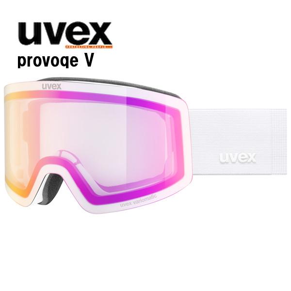 UVEX 26 ウベックス provoqe V 550681 ホワイトマット/ピンク スキーゴーグル 眼鏡使用可能 : カンダハー ヤフー店 - 通販 - Yahoo!ショッピング