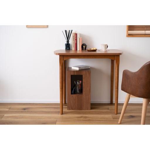 東谷(あずまや) セル サイドテーブル ブラウン CEL-70WAL【メーカー